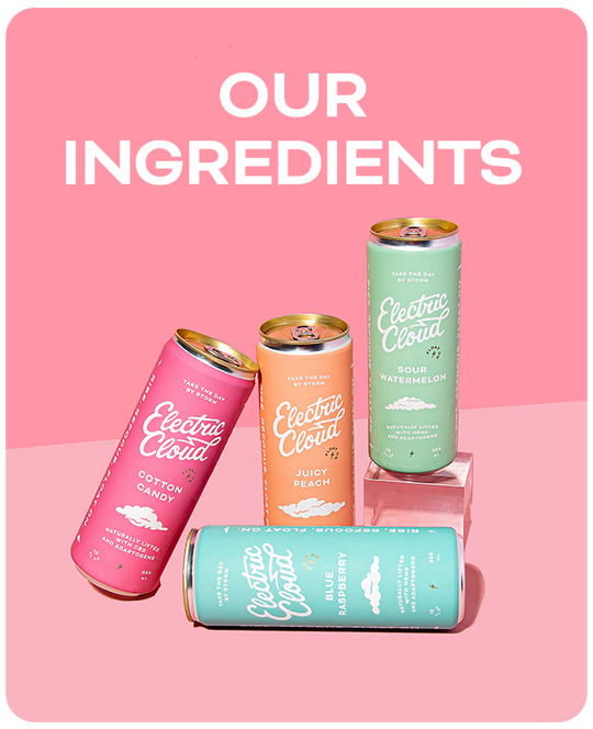 Blue Raspberry – Electric Cloud - Naturally Lifted With CBD & Adaptogens™